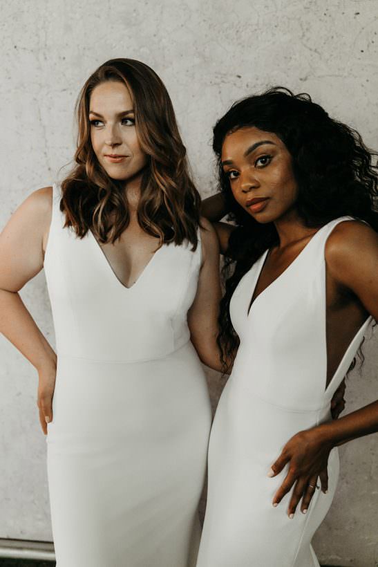 CURVE collection - Plus size wedding dresses at Paperswan Bride